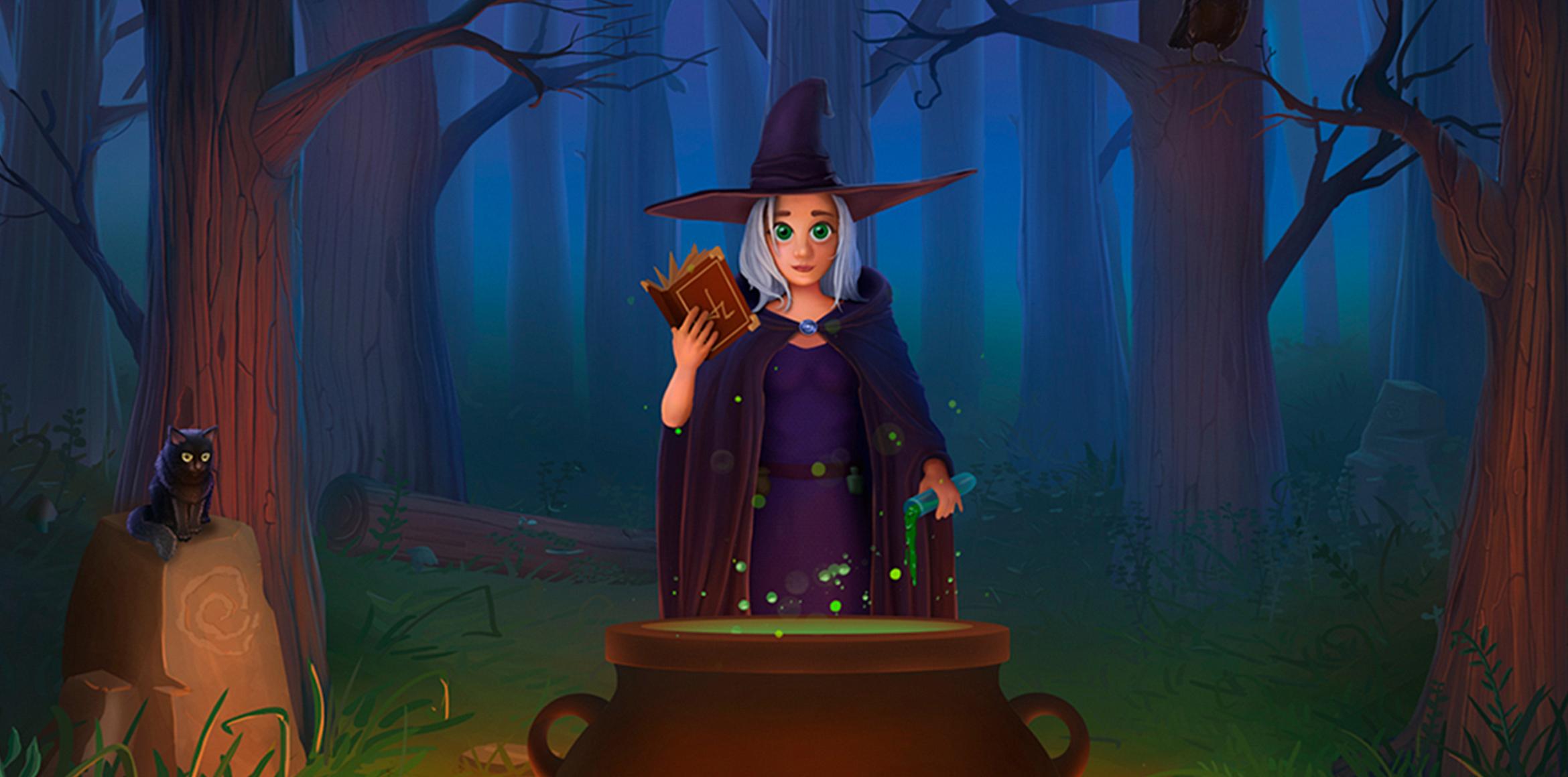 Fairy Tale Scary Witch