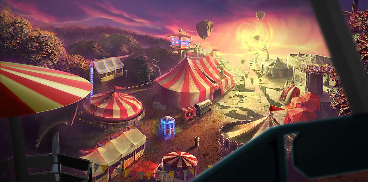 Dark Carnival Background